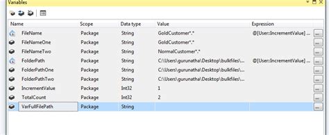 for loop container in ssis using example learn msbi tutorials