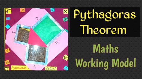 Pythagoras Theorem Working Model Maths Working Model For School Project