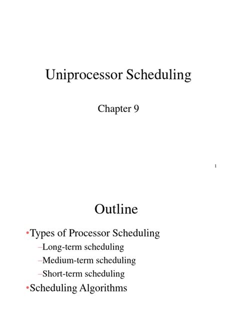 chap9 pdf scheduling computing process computing