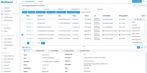 How To Manage Endpoints Documentation Action1