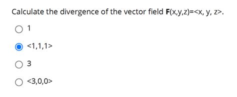 solved calculate the curl of the vector field f x y z 0