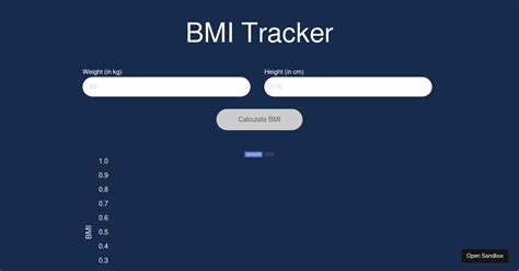 POC React Bmi Calculator Codesandbox