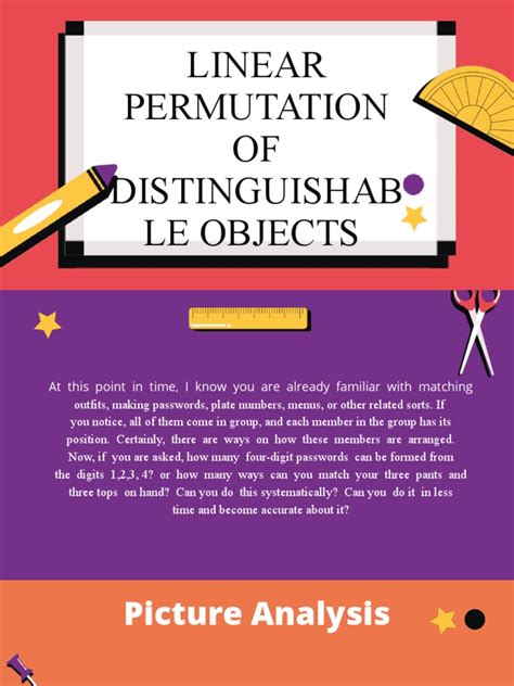 linear permutation of distinguishab le objects pdf permutation menu
