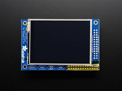 adafruit pitft 320x240 2 8 tft touchscreen for raspberry pi id 1601 34 95 adafruit