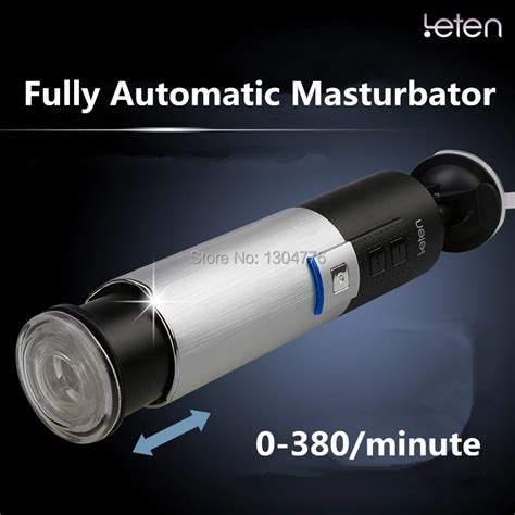 Leten Sex Product Piston Super Fast Retractable Automatic Male Masturbator Cup Electric