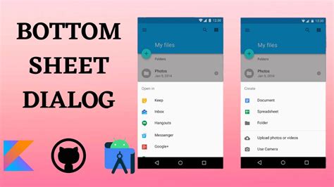 Android Bottom Sheet Dialog Android Studio Tutorial Techno Sp YouTube