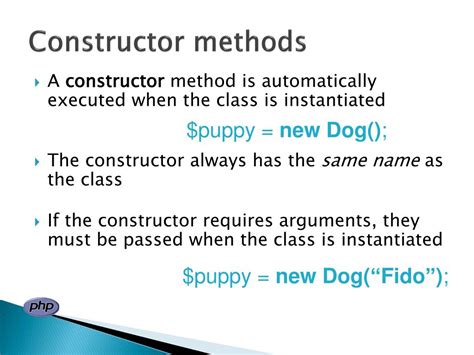 ppt php classes and object oriented programming powerpoint presentation id 5416103