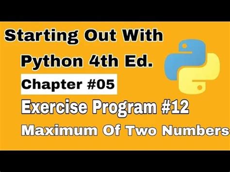 Starting Out With Python Chapter 5 Exercise Program 12 Python Program