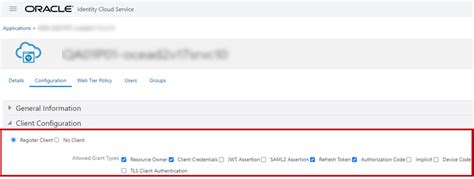 configuring the oracle content app