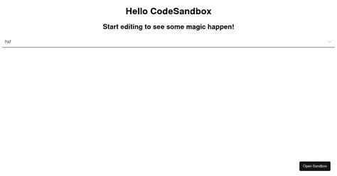 React Select Styled Forked Codesandbox