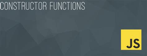 constructor functions and the new operator by firat atalay medium