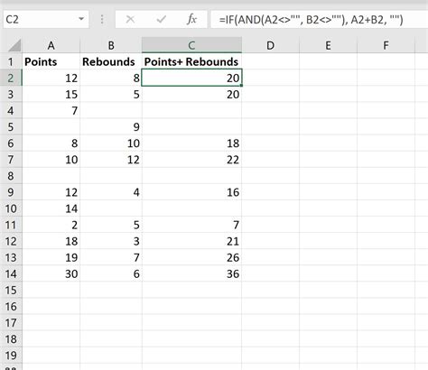 How To Ignore Blank Cells When Using Formulas In Excel