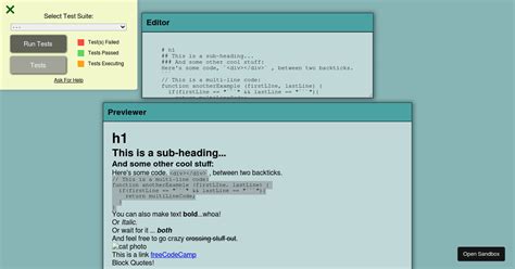 React Markdown Codesandbox
