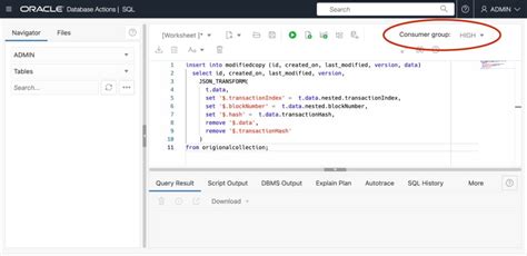 infstones and autonomous json database
