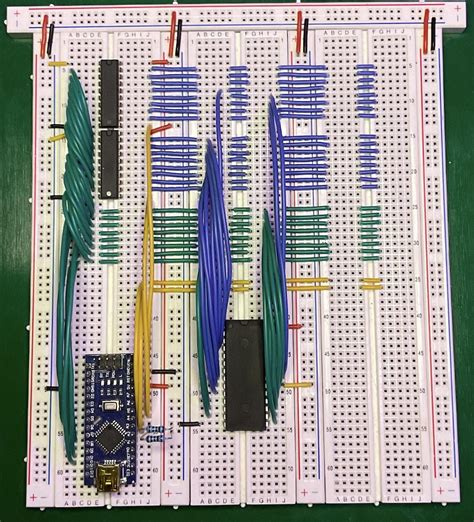 parallel 28c eeprom programmer with arduino nano and 74x573 latches r arduino