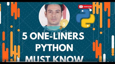 top 5 python one liners you must know youtube