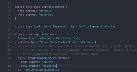 apollo graphql server v3 typescript error missing the following properties not