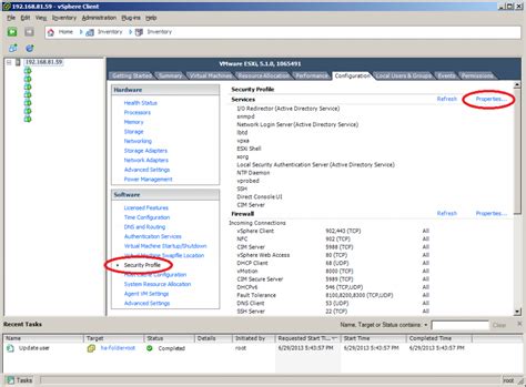 Enable SSH Access On VMWare ESXi 5