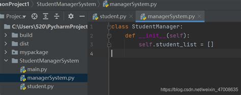 python oop 项目实践：面向对象版学员管理系统 分析需求、定义学员类、定义管理系统类、 dict oop学员 csdn博客