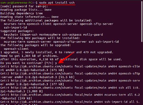 setup sftp server ubuntu