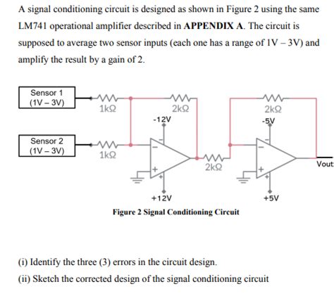 Sensor Signal Conditioning Circuit