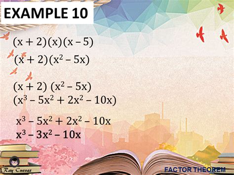 using the factor theorem in finding the factors of polynomials with examples owlcation