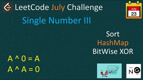 single number iii single number 3 single number 3 leetcode leetcode 260 bitwise xor