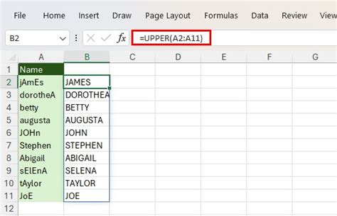 How To Capitalize All Letters In Excel