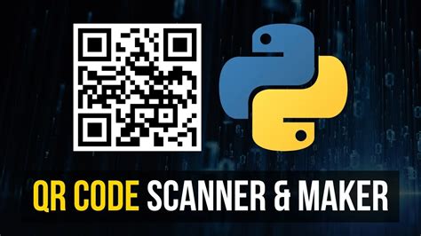 Qr Code Scanner And Generator With Python Gui