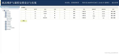 javaweb java jsp机房维护与课程安排系统jsp机房管理系统课程安排查询系统 机房维护系统jsp csdn博客