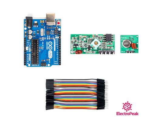 Interfacing Mhz Rf Transmitter Receiver Module With Arduino