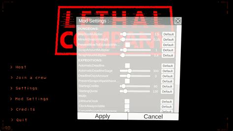 LethalExpansion Thunderstore The Lethal Company Mod Database