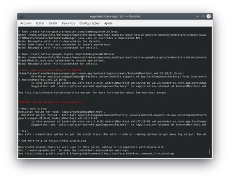 reactjs error running run android on react native stack overflow