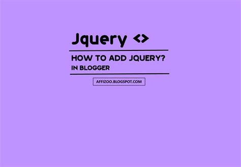 How To Add Jquery Json And Javascript To Blogger Template In 2021 Optimized Yes You Can Add