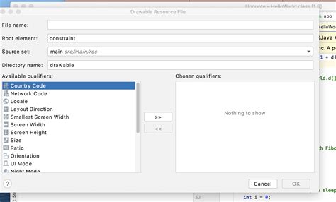 Java I Can T Fire The Constraintlayout Stack Overflow