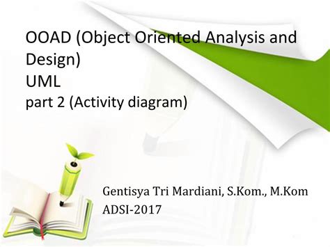 PDF OOAD Object Oriented Analysis And Design UML DOKUMEN TIPS