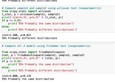 Python Hypothesis Test In Scipy Stack Overflow