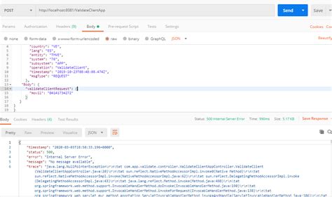 How Can I Read A JSON With Header And Body With Spring Boot Stack