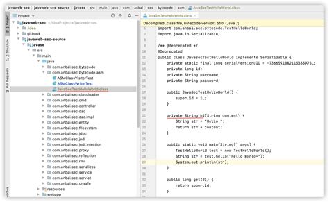 java 类字节码编辑 asm · 攻击java web应用 [java web安全]
