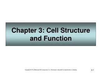 Ppt Chapter Cell Structure And Function Powerpoint Presentation