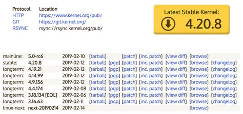 linux内核版本介绍与查询 csdn博客