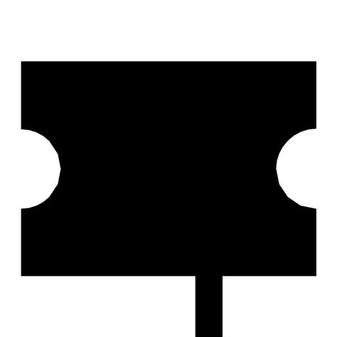 Movie Ticket Vector SVG Icon SVG Repo