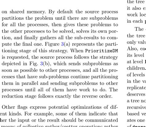 partitioning strategies supported by dparallel recursion assuming 4 download scientific