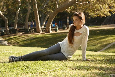 Alex Mae In Upscale Park Zishy