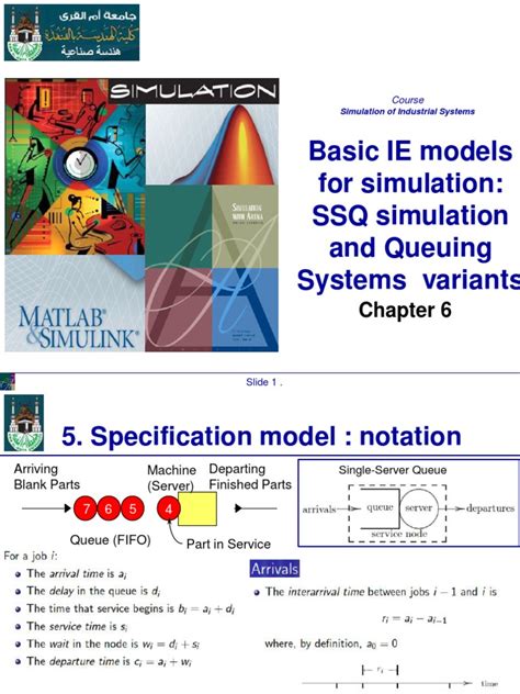 basic ie models for simulation ssq simulation and queuing systems variants pdf statistical