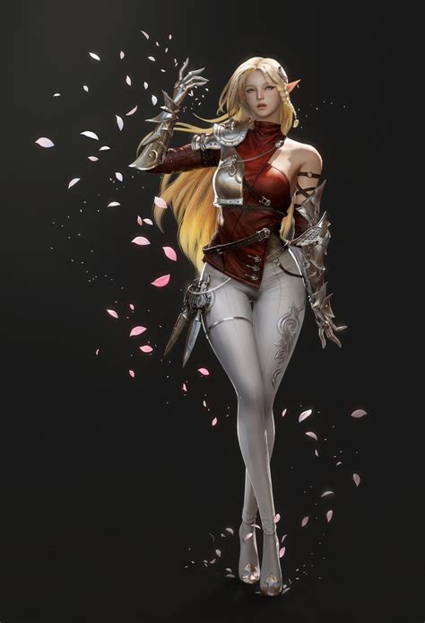 Wallpaper Anime Girls Blonde Artwork Water Fantasy Art X My Xxx Hot Girl