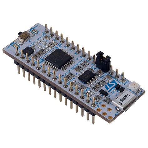 st nucleo f303k8 nucleo development board stm32f3 series arduino compatible rapid online