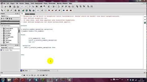 Pl Sql 19 User Defined Exceptions Youtube