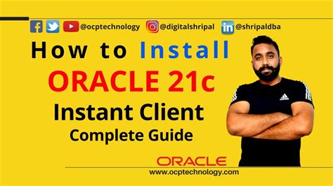 how to install oracle instant client oracle 21c client installation on windows complete guide