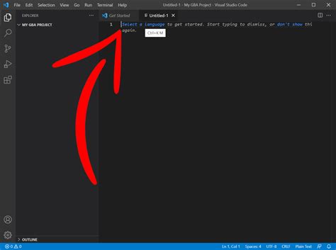 Setup With VSCode GBA Tutorial